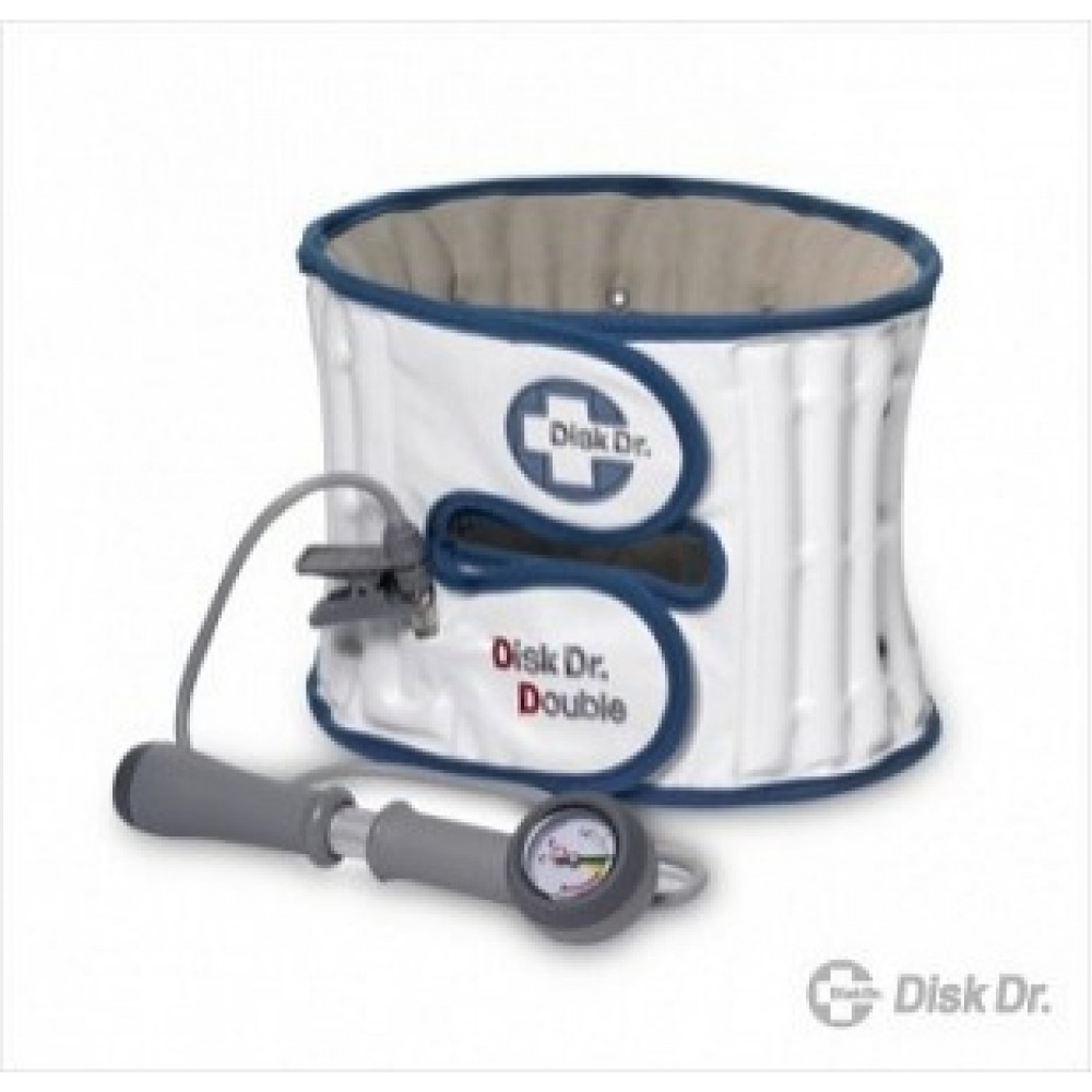 Disk Dr. WG50 Double - Lumbar Traction Belt - Traction Belt for Back Pain - Spine Air Traction ...